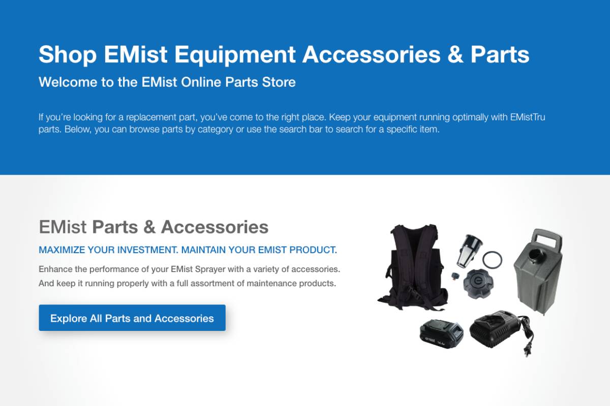 Shop High-quality EMist Equipment Accessories & Parts