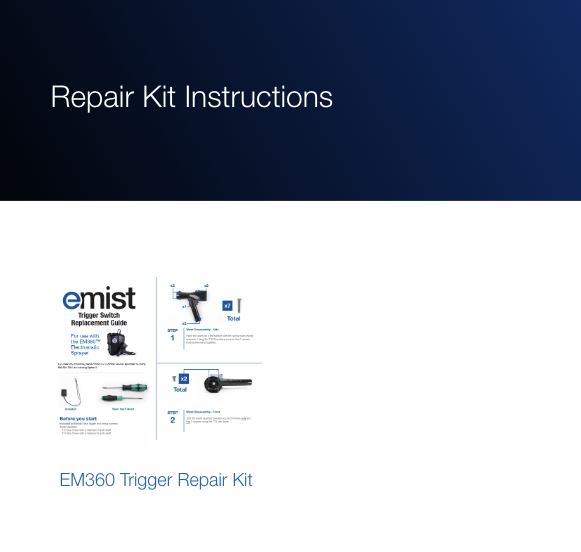 Repair Kit Instructions - EMist