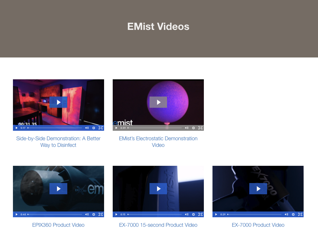 Videos - EMist